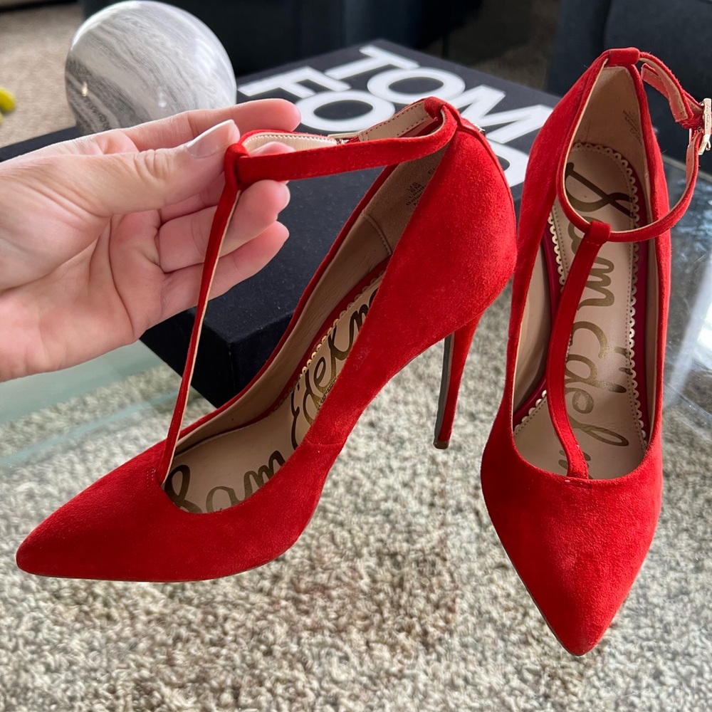 Sam Edelman Red Pumps - Gem